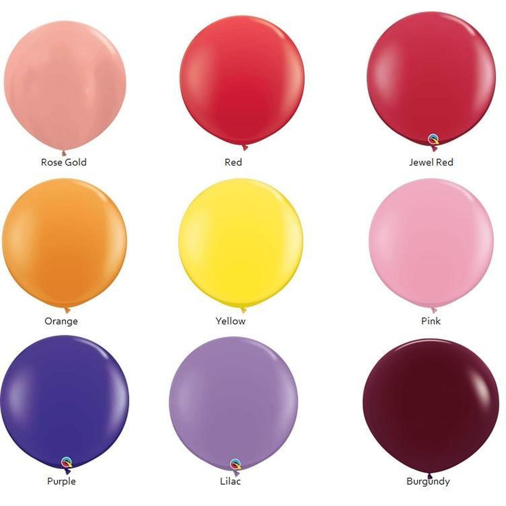 36-inch Latex Balloons — Shimmer & Confetti