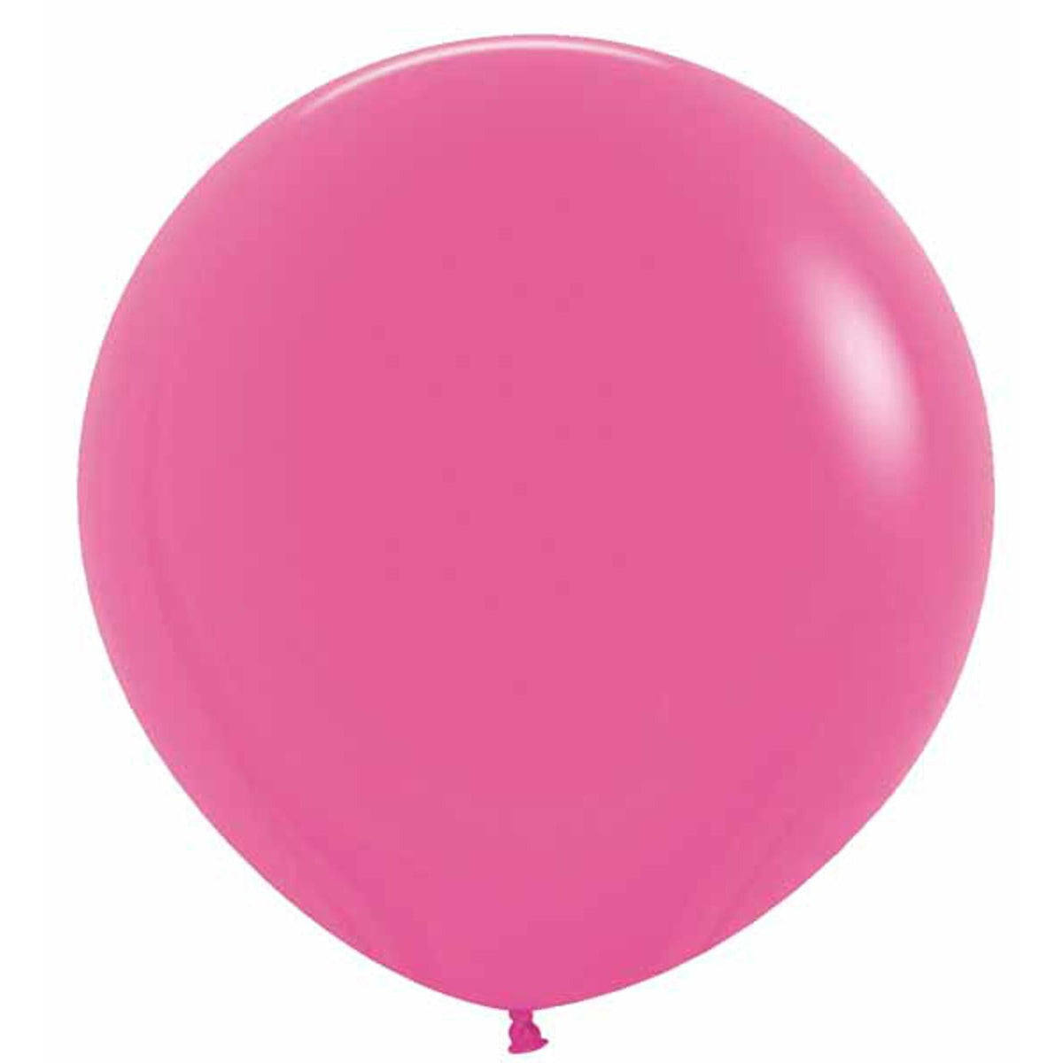 Deluxe Fuchsia 24" Latex Balloons (10 Pack) — Shimmer & Confetti
