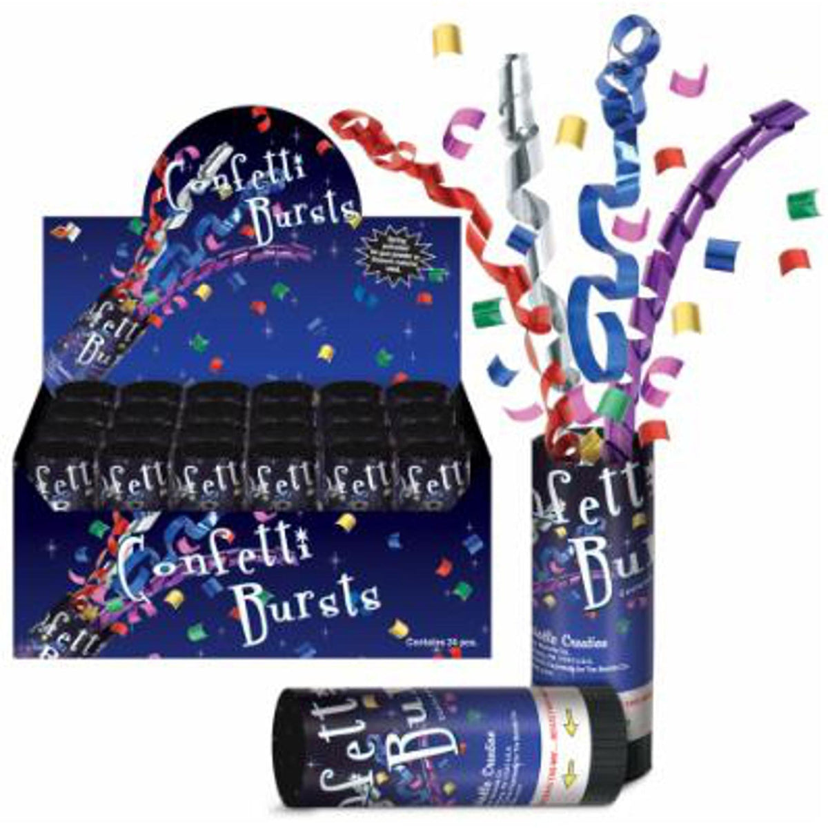 New Year Confetti Burst - Multi Color — Shimmer & Confetti