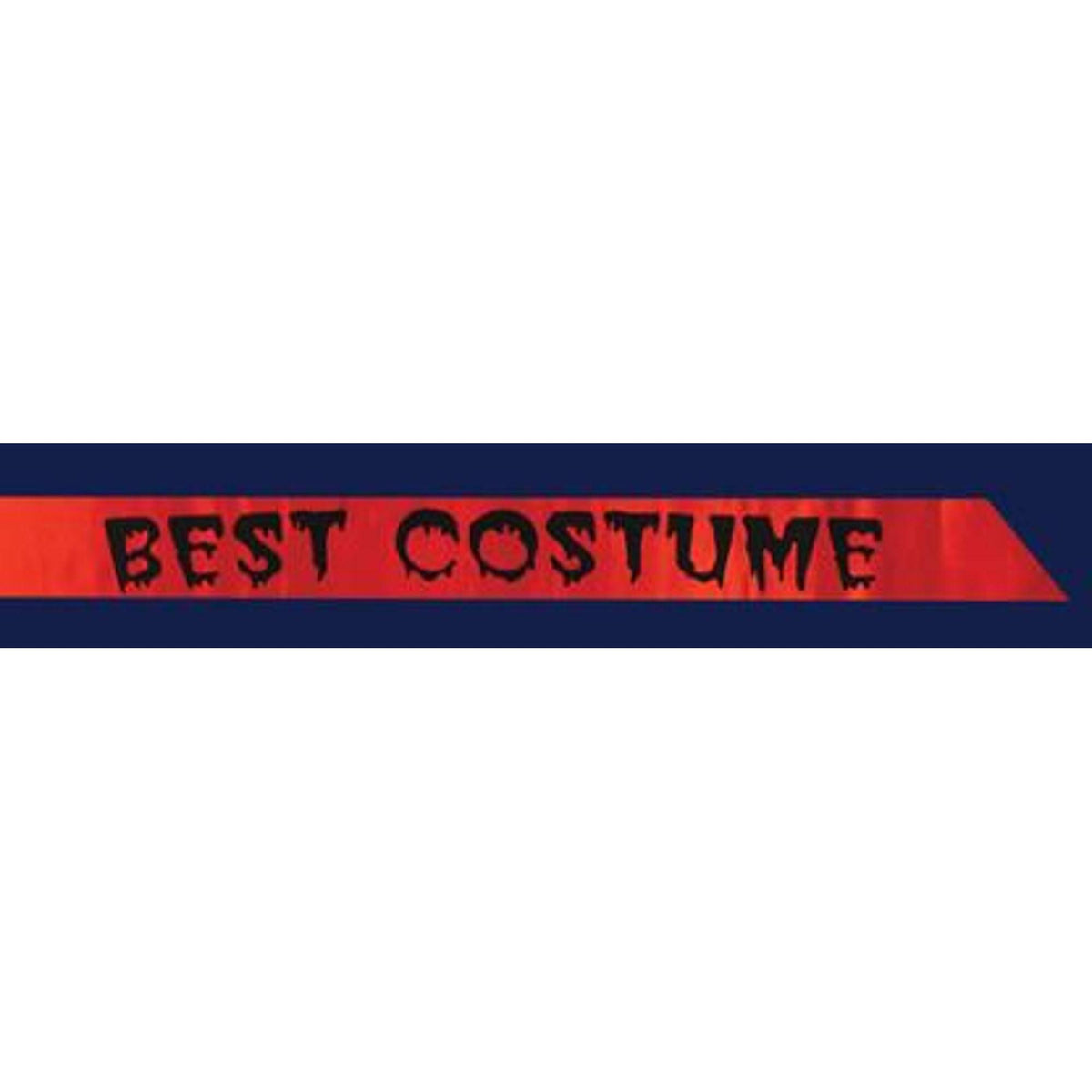 "Red Best Costume Sash" — Shimmer & Confetti
