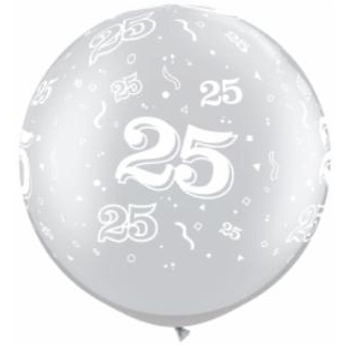 "Silver 30" Balloons - Set Of 2" — Shimmer & Confetti