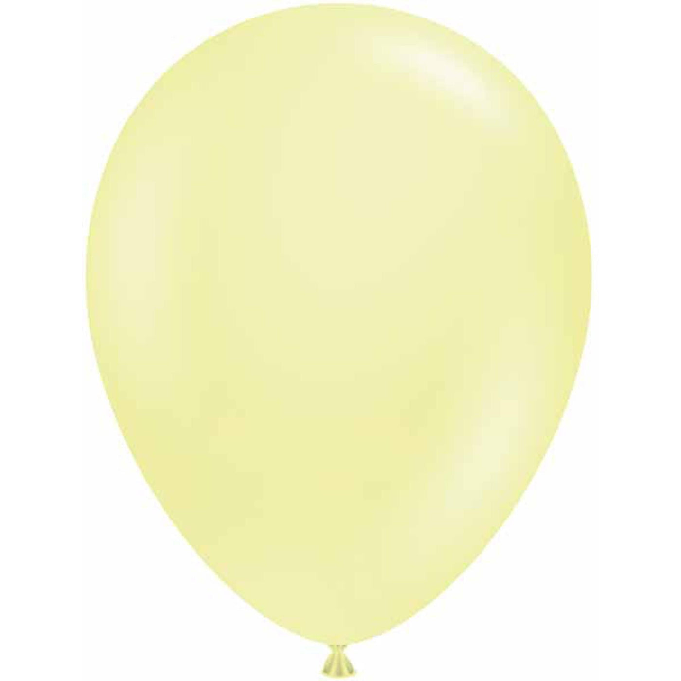 Tuftex Lemonade Yellow Latex Balloons (50/Pk) — Shimmer & Confetti