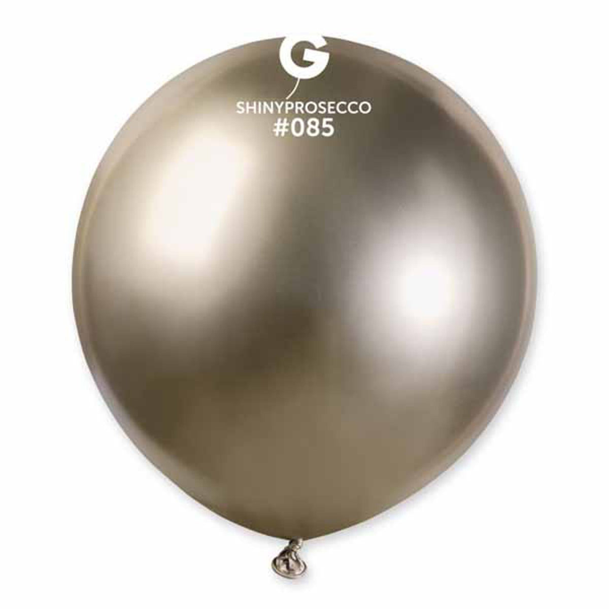 19" Shiny Prosecco Balloons - Pack Of 25 By Gemar — Shimmer & Confetti