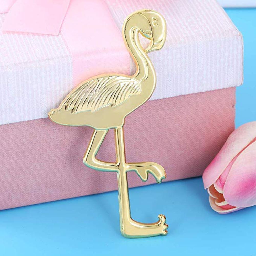gold-flamingo-tropical-bottle-opener-party-favors-shimmer-and-confetti ...